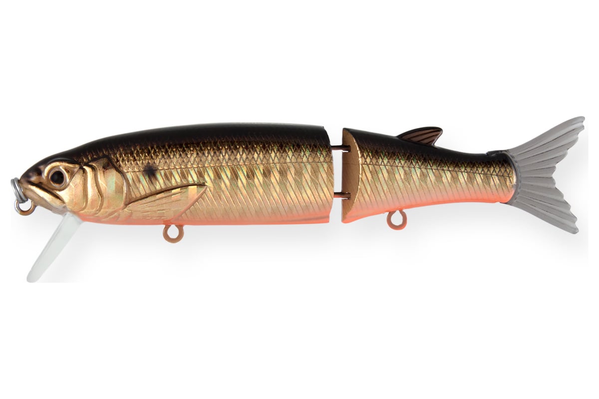 Воблер Strike Pro Glider 90 цвет: 613-713 Black Back Smoked OB EG-157A ...