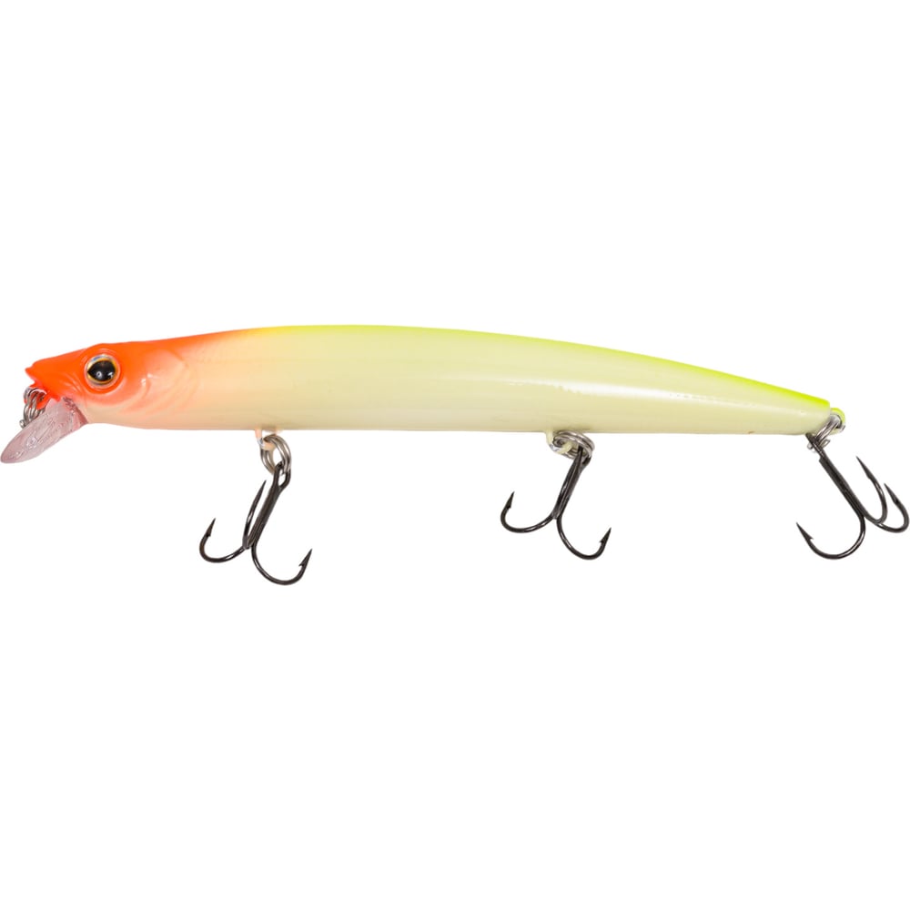 Воблер Strike Pro Wiggle Stick 140 цвет: A116L Fluo Clown EG-031F#A116L ...