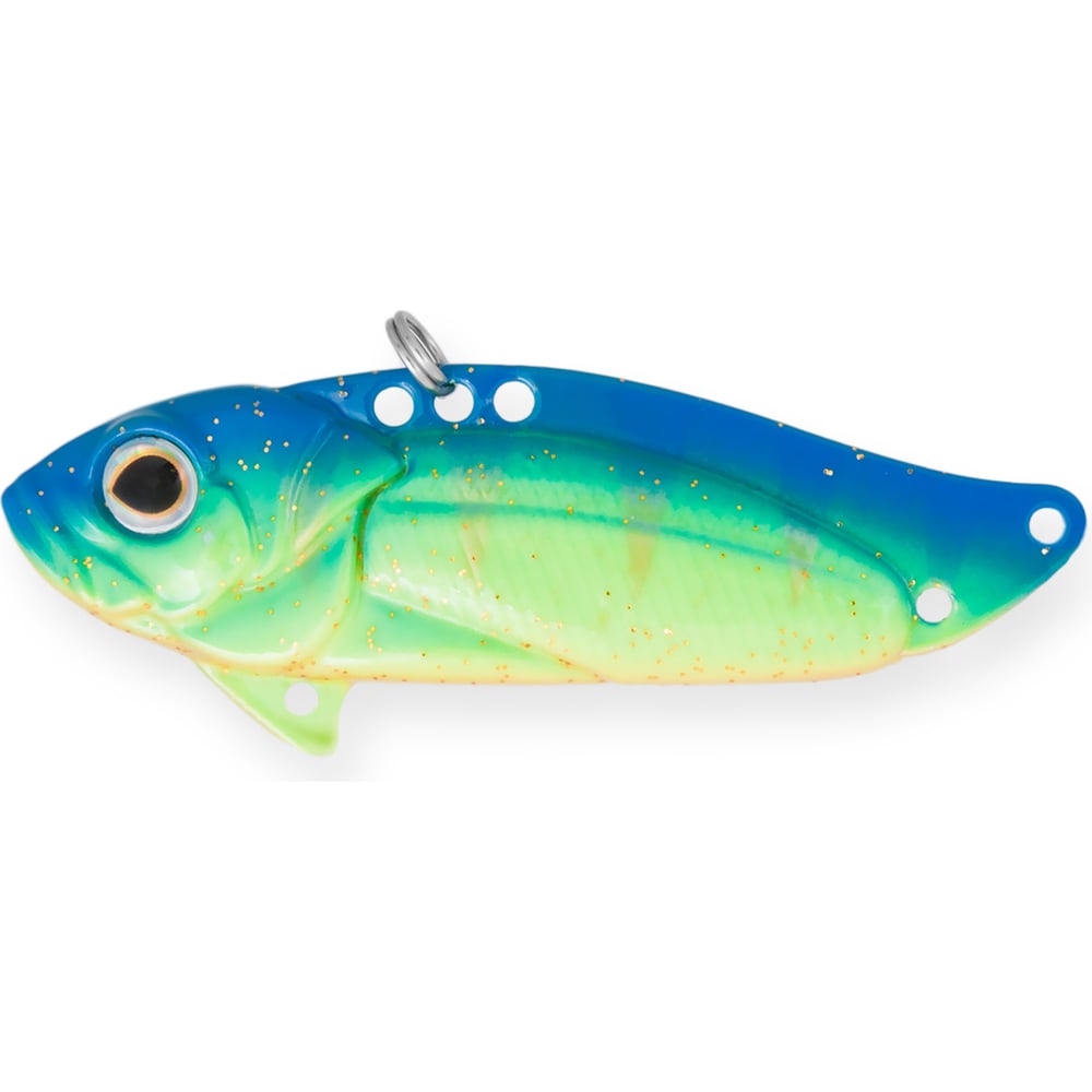 Блесна Strike Pro Astro Vibe 65 цвет: A172FL Glowing Blue Lemon PJG ...