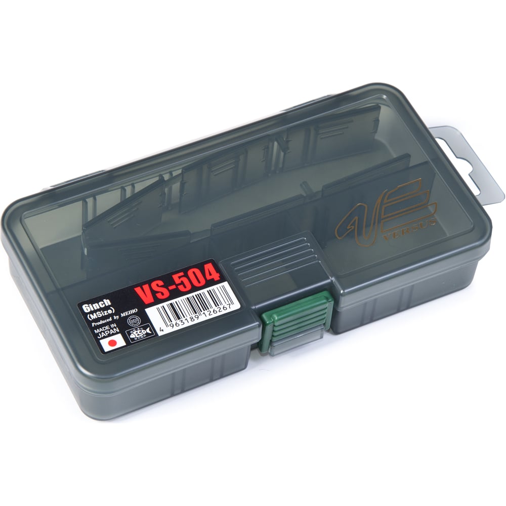 MEIHO Коробка рыболов. Versus VS-504 Black 161x91x31 VS-504-B ...