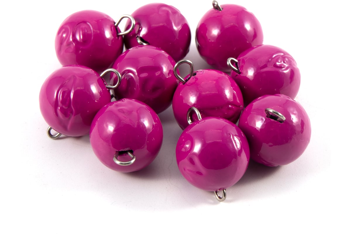 Груз чебурашка окрашенный разборный Yaman 10 шт, 20 г, фиолетовый Я ...