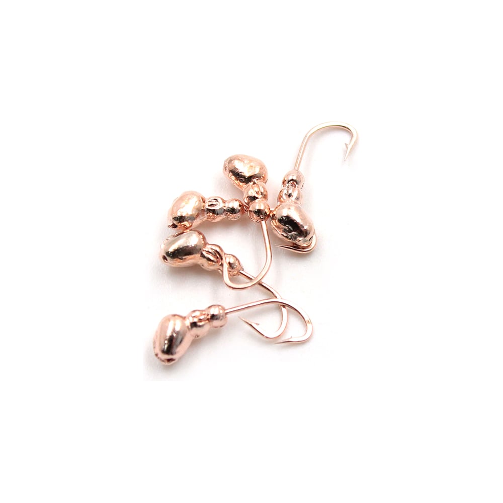 Мормышка Yaman муравей с отверстием, цвет COPPER PLATED, d 5, вес 0.8 г ...