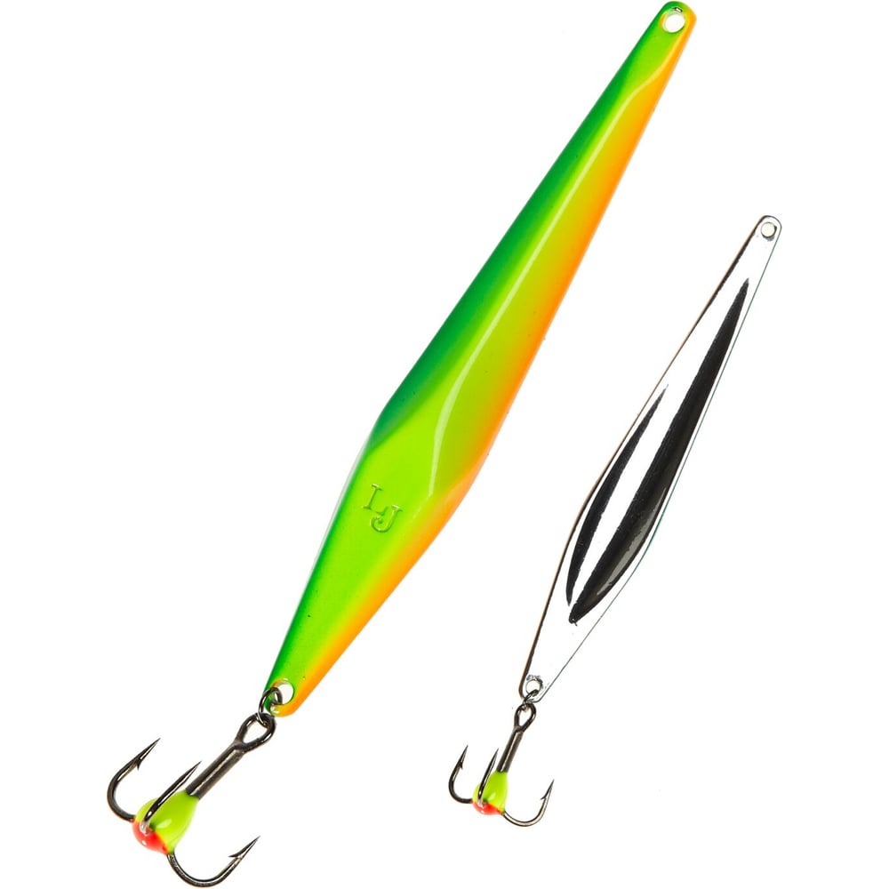 Вертикальная зимняя блесна LUCKY JOHN SHINER 45мм, расцветка Apple ...