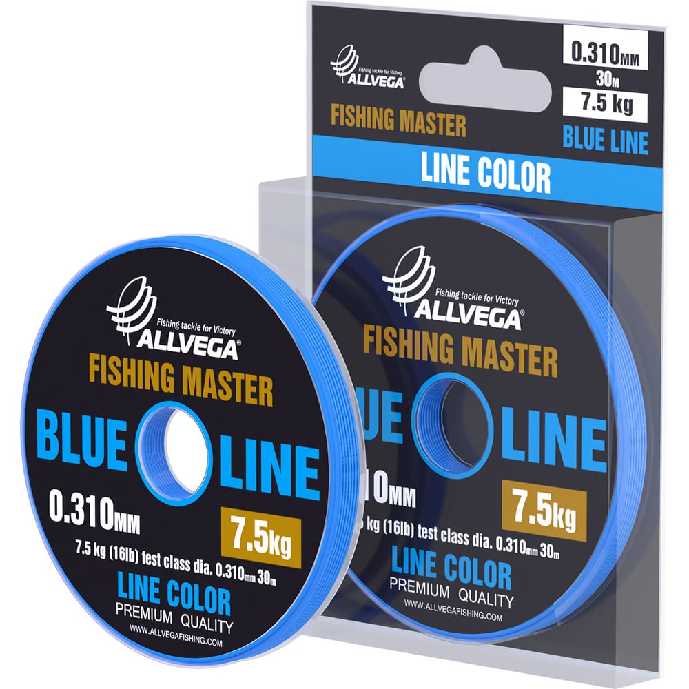 Монофильная леска ALLVEGA Fishing Master, 30 м, 0.310 мм, 7.5 кг ...