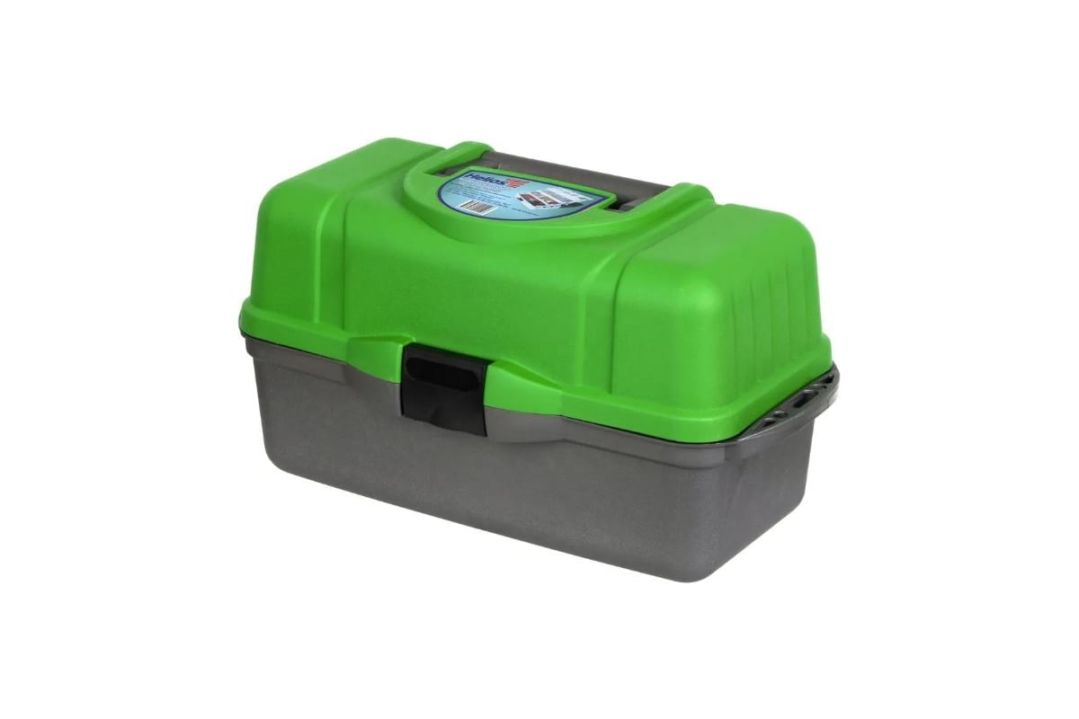 Helios Ящик рыболова трехполочный зеленый 00000081686 - выгодная цена ...