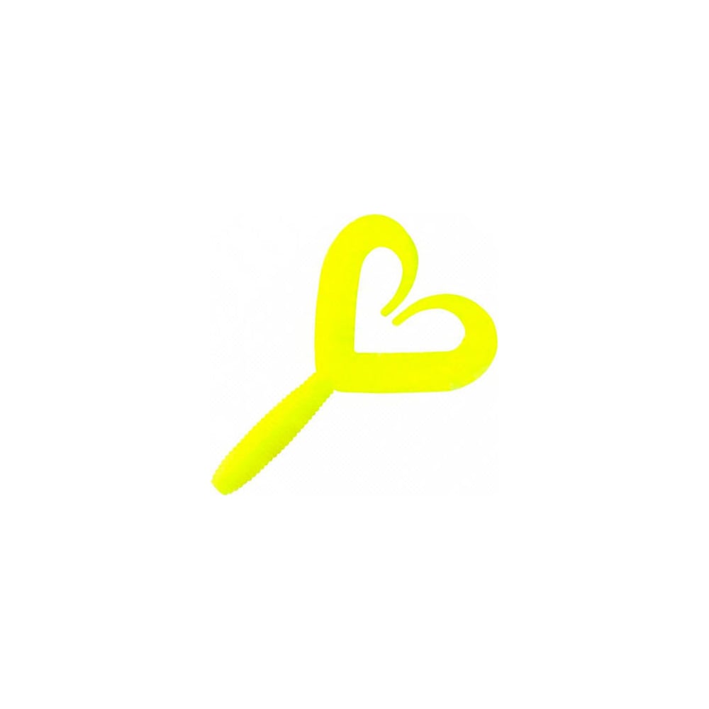 Твистер ЯМАН pro loop-two, р.2 inch, цвет n02 - chartreuse, 10 шт. YP ...