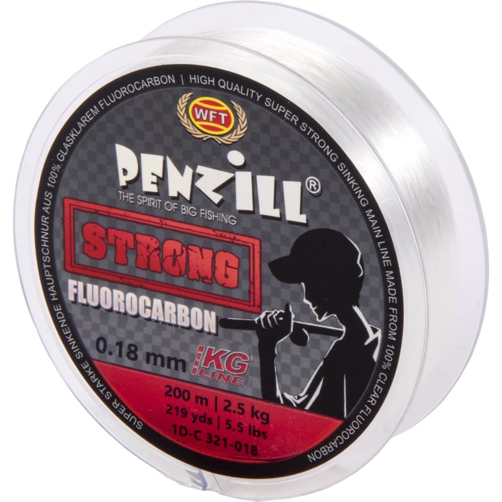 Леска моно WFT Penzill FLUOROCARBON Strong 200/018 1D-C-321-018 ...