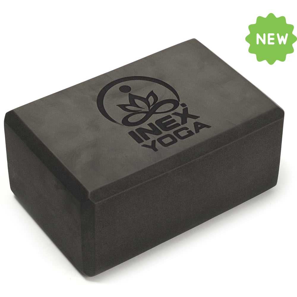 Блок для йоги INEX EVA Yoga Block, 23x15x10 см, темно-серый, NEW HG YGBK-CG 23-15-10 - выгодная ...