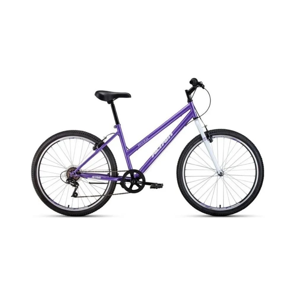 Велосипед ALTAIR 26 MTB HT LOW 6 скоростей, 2022г, рама 17, фиолетовый ...
