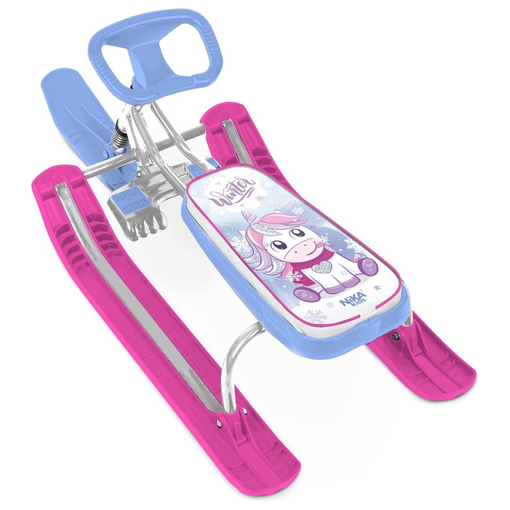 Снегокат Nika Игрушка Тимка спорт 2 ТС2-М ТС2-М/ЕР с единорогом ...