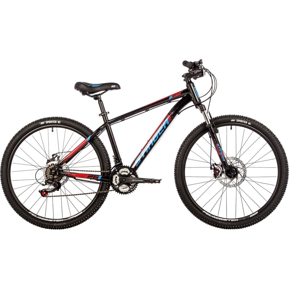 Велосипед STINGER 26" CAIMAN D черный, сталь, размер 14" 26SHD.CAIMAND ...