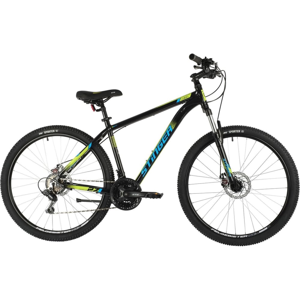 Велосипед STINGER ELEMENT EVO 27.5" черный, алюминий, размер 16" 27AHD.ELEMEVO.16BK3 - выгодная ...