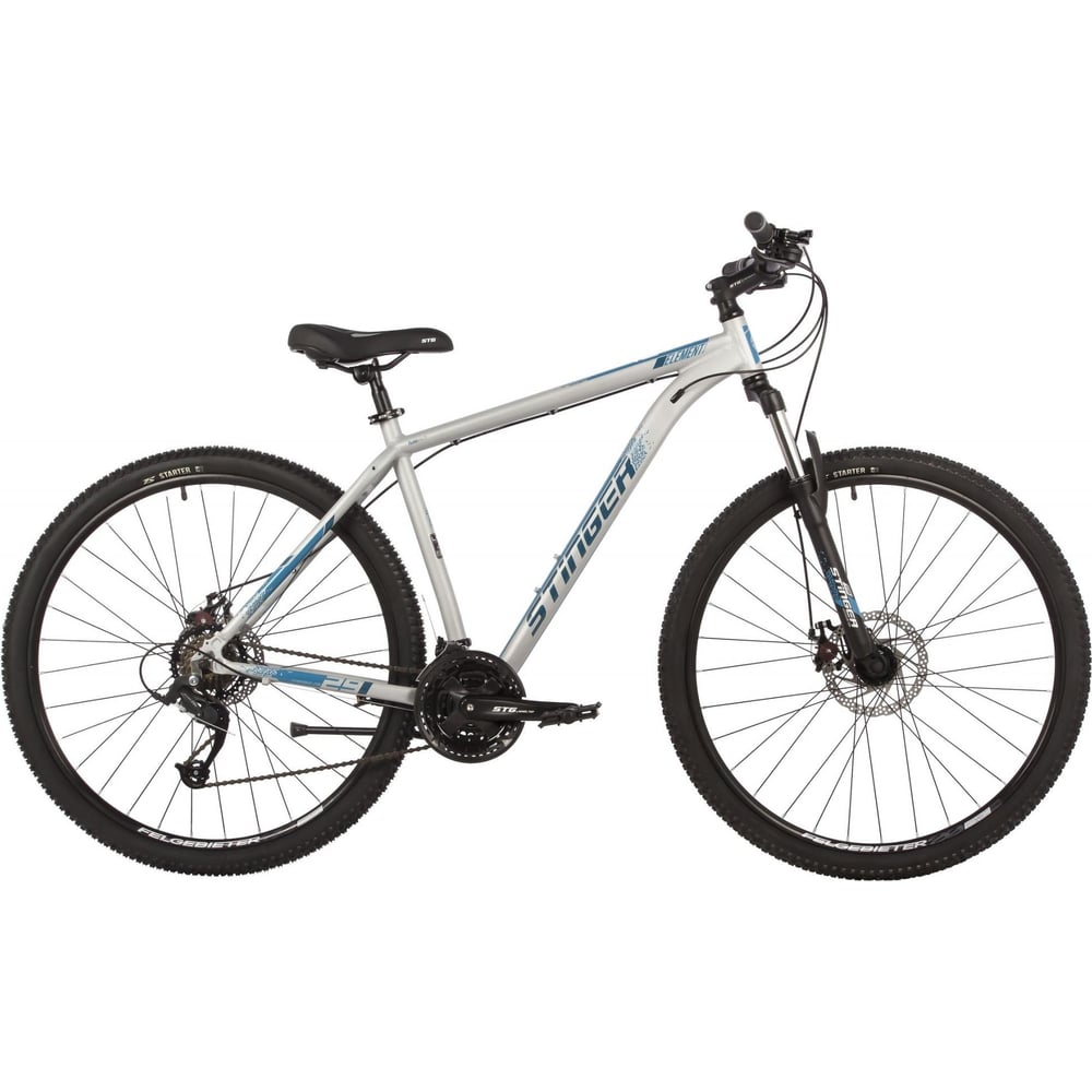 Велосипед STINGER ELEMENT STD SE 29" серый, алюминий, размер рамы 20" 29AHD.ELEMSTD.20GR22 ...