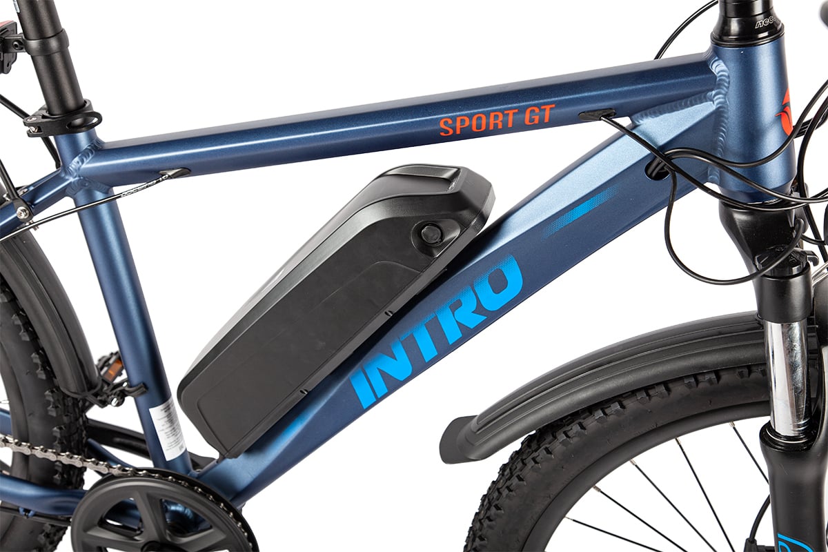 Велогибрид INTRO Sport GT серый/зеленый-2690 024319-2690 - выгодная ...