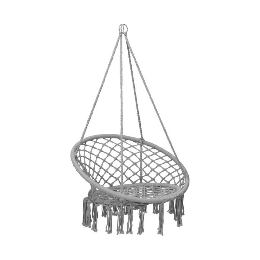 Подвесное кресло-качалка Капризун в сером цвете 413798 - выгодная цена ...