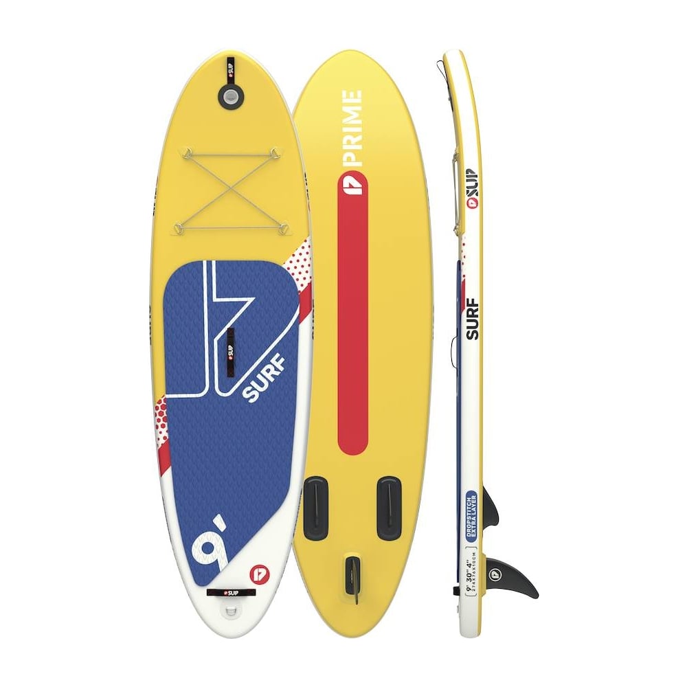Сапборд PRIME SURF SUP 9"x30"x4", желтый 4620131032563 - выгодная цена ...
