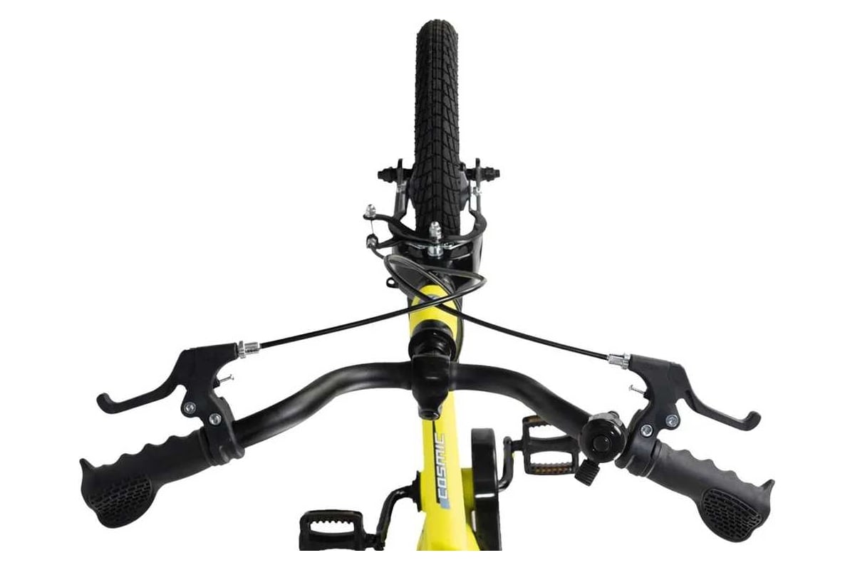 Велосипед детский Maxiscoo COSMIC Deluxe 18'', желтый матовый, 2024 г ...