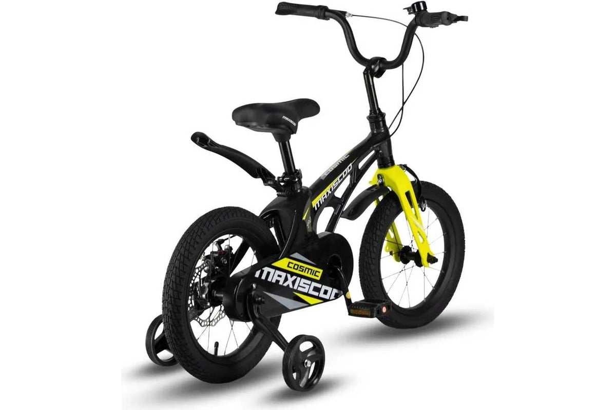 Велосипед детский Maxiscoo COSMIC Deluxe 18'' мокрый антрацит, 2024г ...