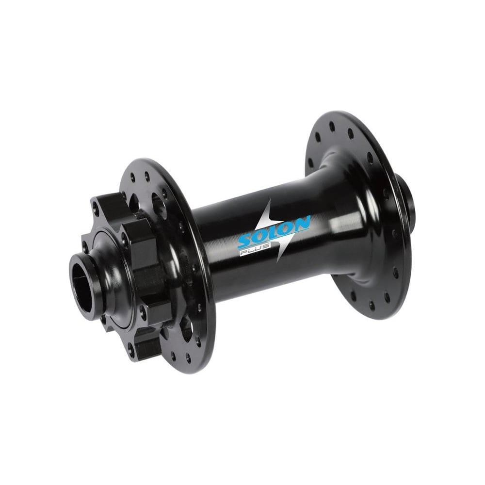 Втулка передняя SOLON DH938TF BOOST 32H DISC M15 110 мм, ось 15 мм, черная, крепление IS6, 2 ...