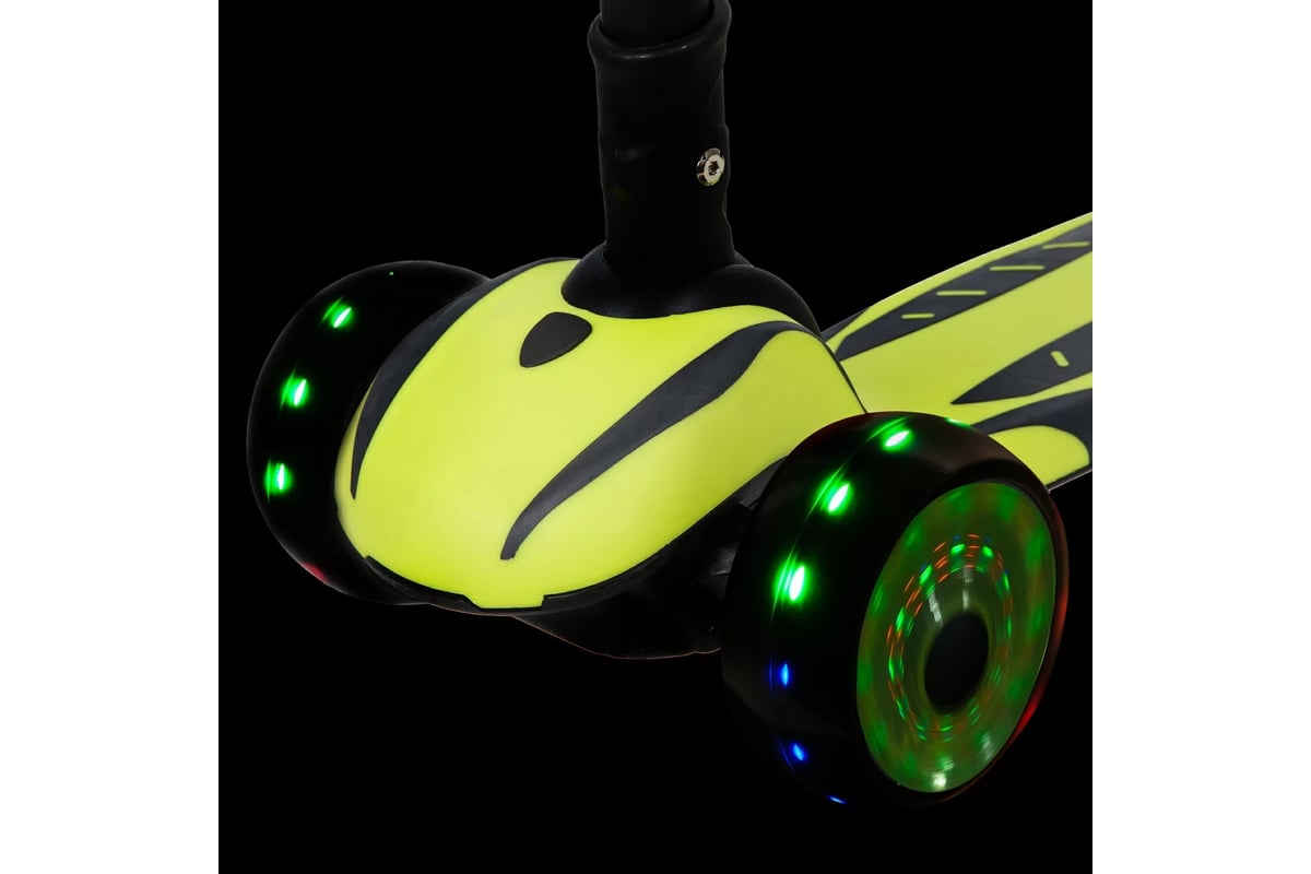 Подростковый самокат-кикборд NOVATRACK RainBow 120CGP.RAINBOW.LM20 ...