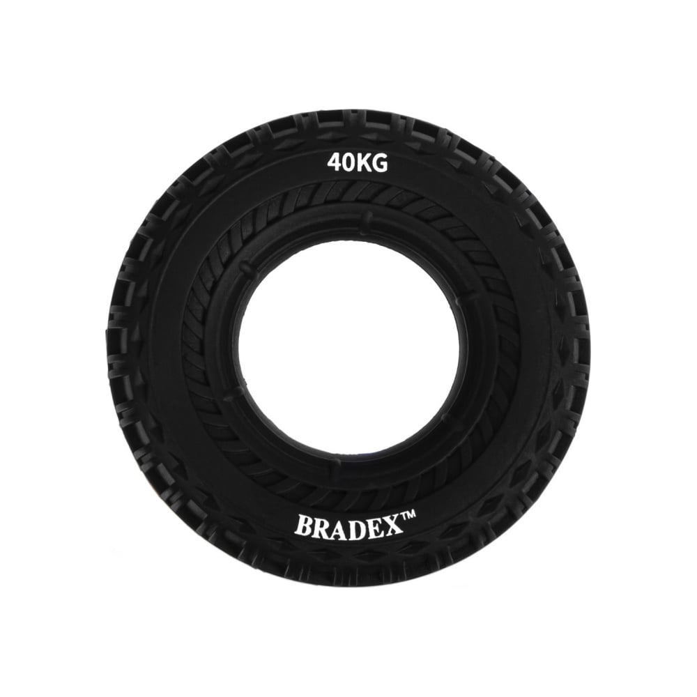 Кистевой эспандер BRADEX 40 кг, круглый с протектором, черный SF 0569 - выгодная цена, отзывы ...