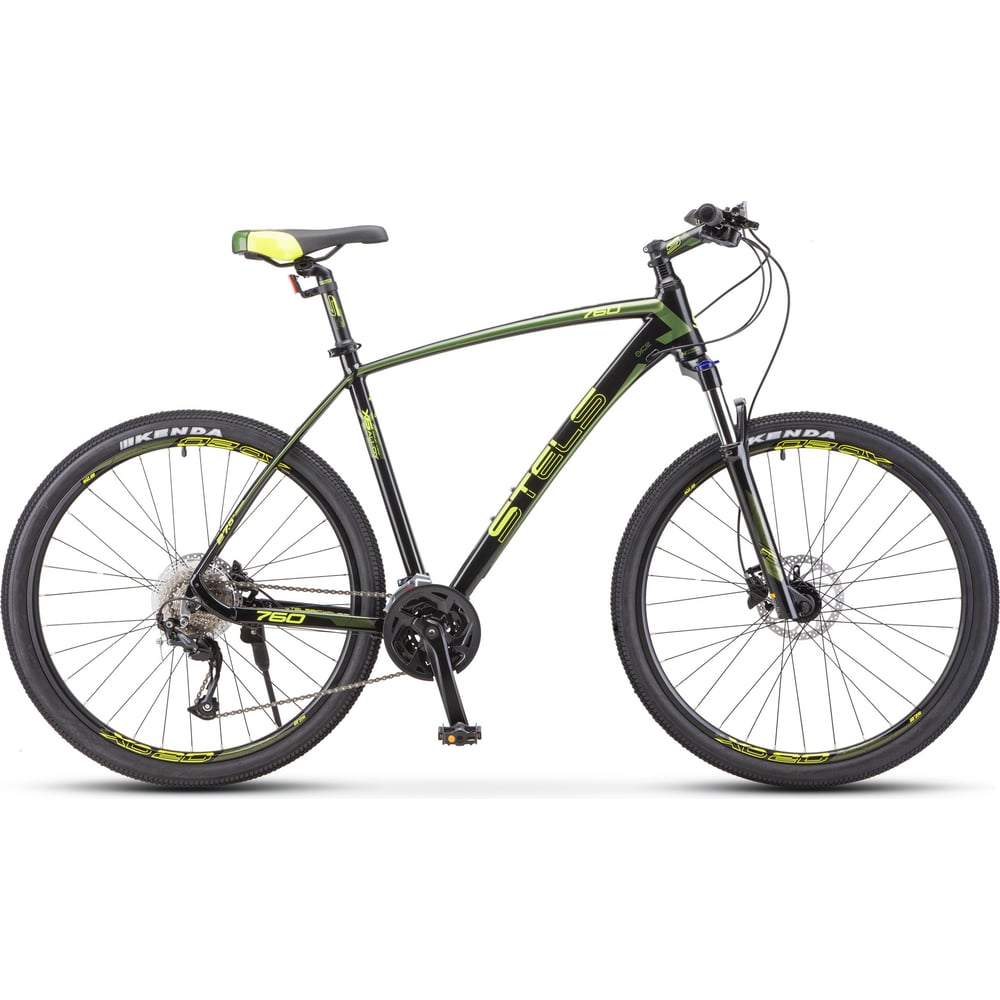 Велосипед STELS Navigator-760 D 27.5" V010, размер рамы 16", чёрный ...