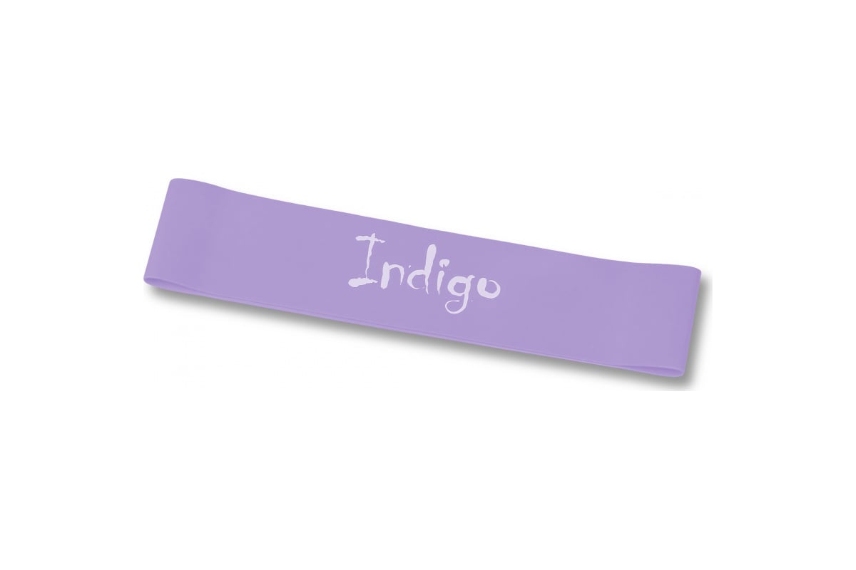 Эспандер-лента INDIGO LIGHT, латекс, 2-5 кг, 46х5х0.035 см 6004-1 HKRB ...