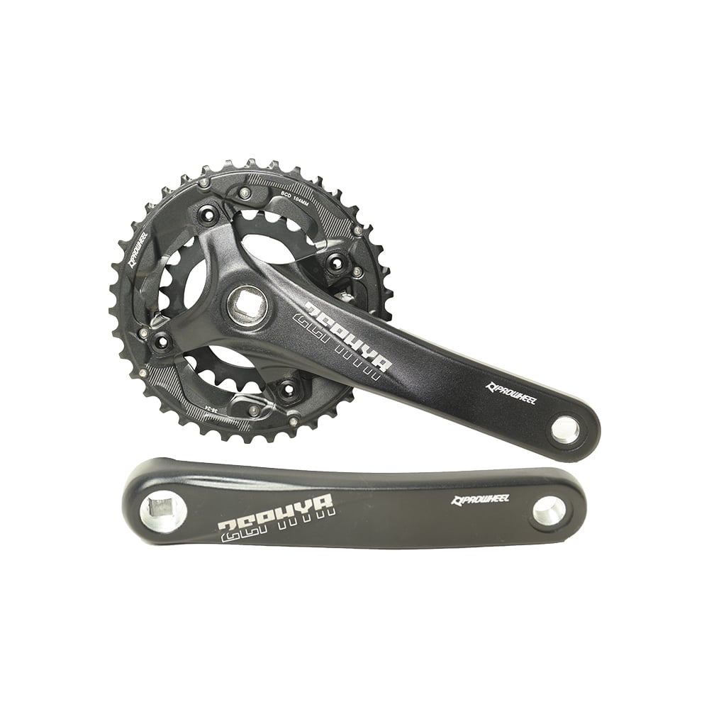 Система PROWHEEL ZEPHYR-551, 24/38T, 175 мм, AL-6061-T6, под квадрат ...