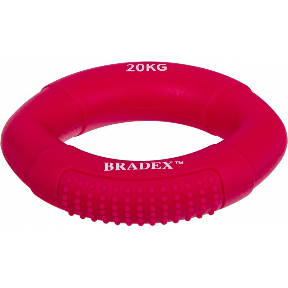 Кистевой эспандер BRADEX 20 кг, овальной формы, розовый SF 0573 - выгодная цена, отзывы ...
