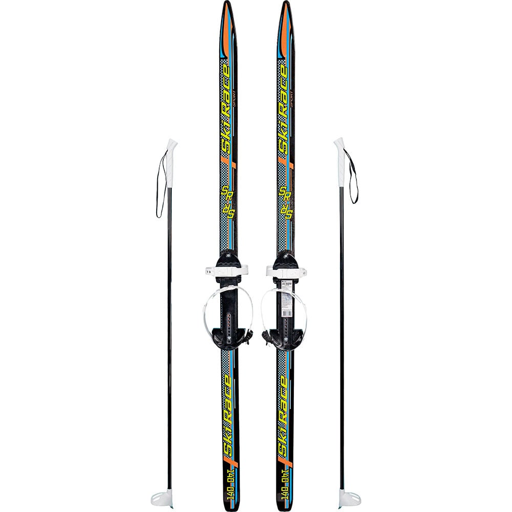 Подростковые лыжи Cicle Ski Race, 140 см, с палками 105 см ...