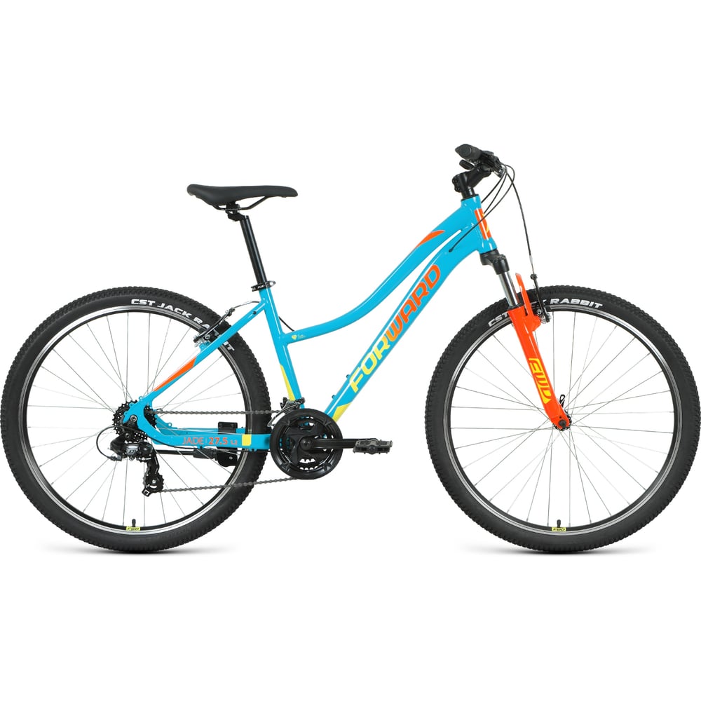 Велосипед FORWARD JADE 275 12 S 27.5, 21 скорость, рост 165, бирюзовый ...