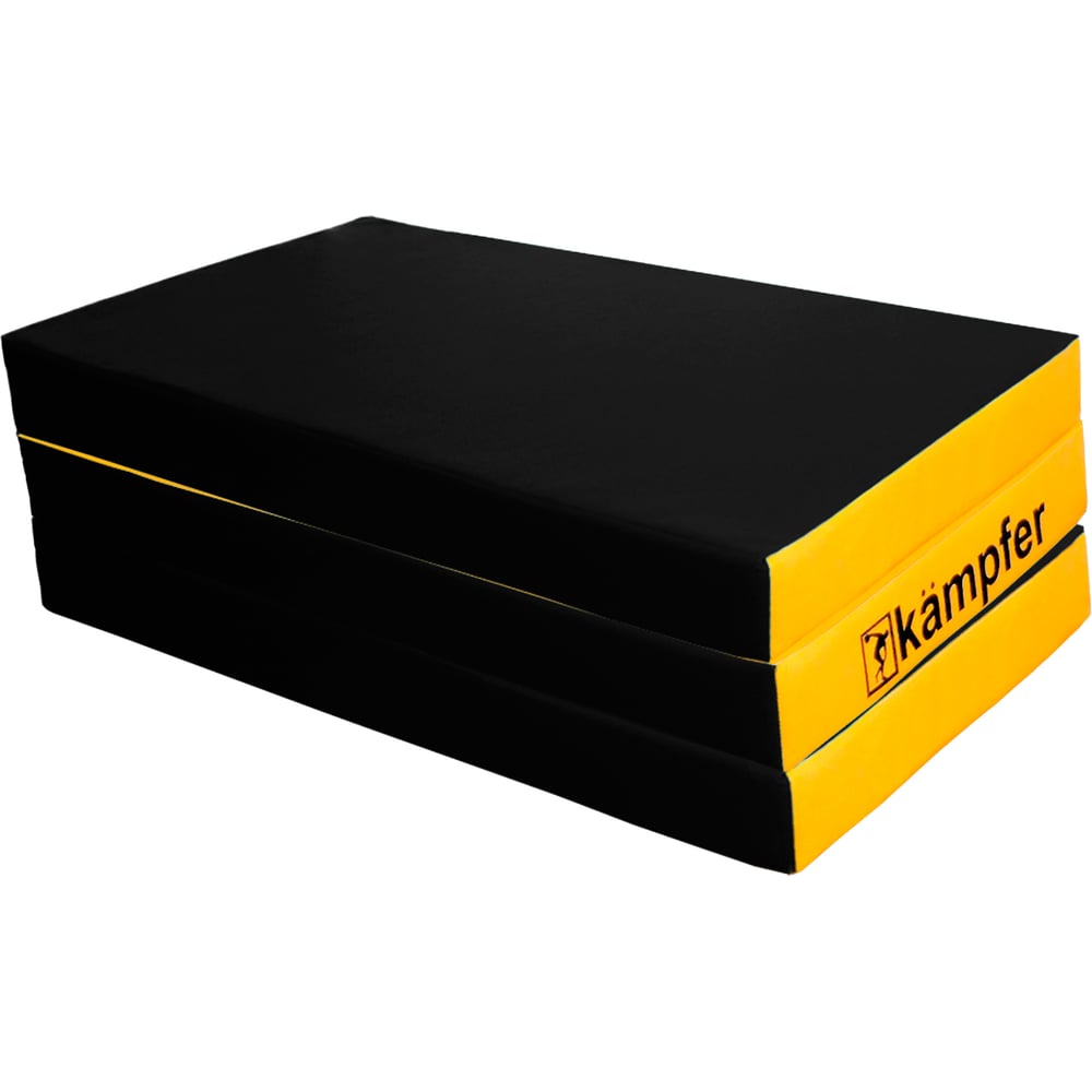 Спортивный мат Kampfer Black Мат №6, 150х100х10 см, складной ...