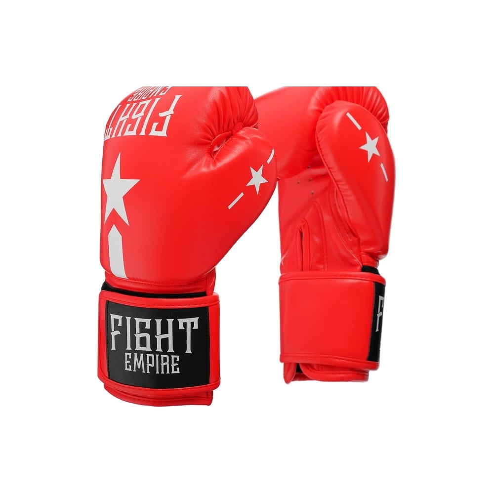Боксерские перчатки FIGHT EMPIRE 16 унций, цвет красный 4153921 ...