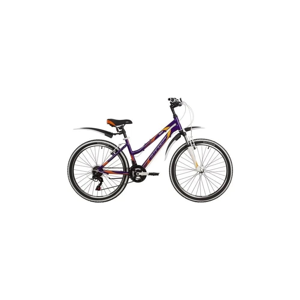 Велосипед STINGER LAGUNA диаметр колес 24", фиолетовый, алюминий ...