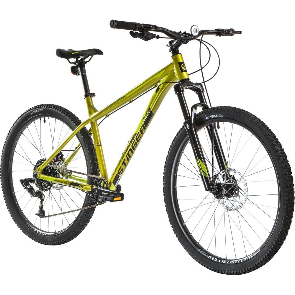 Велосипед STINGER PYTHON STD 27.5", зеленый, алюминий, размер 16" 27AHD.PYTHSTD.16GN1 - выгодная ...