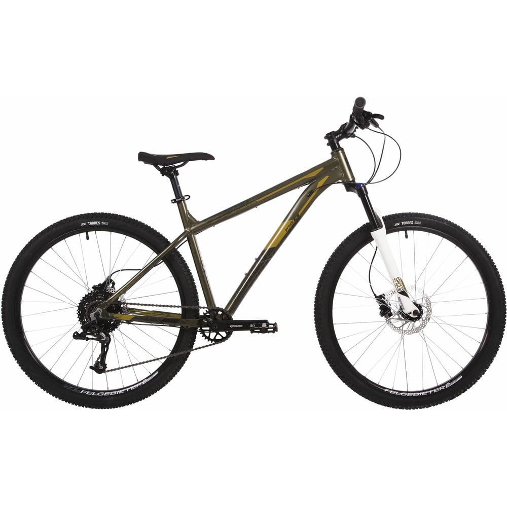 Велосипед STINGER PYTHON PRO 27.5", коричневый, алюминий, размер 18" 27AHD.PYTHPRO.18BN1 ...