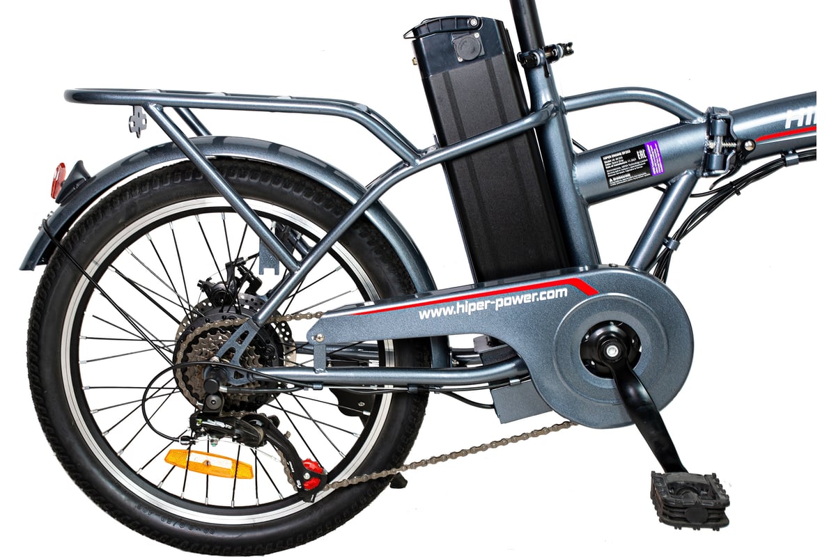 Электровелосипед HIPER Engine BF203 Space Gray 2022, 20" колеса HE-BF203 Space Gray - выгодная ...