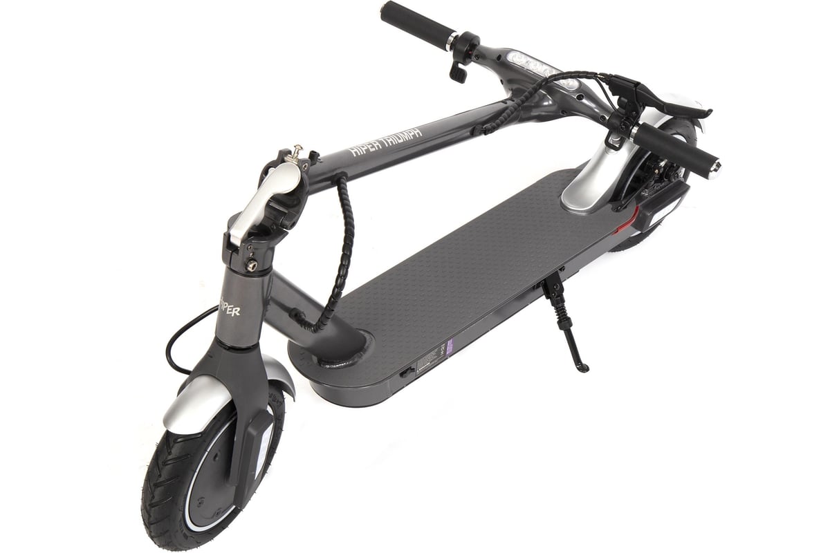 Электросамокат HIPER колеса 8.5”, шины надувные, 400 Вт мотор Triumph ...