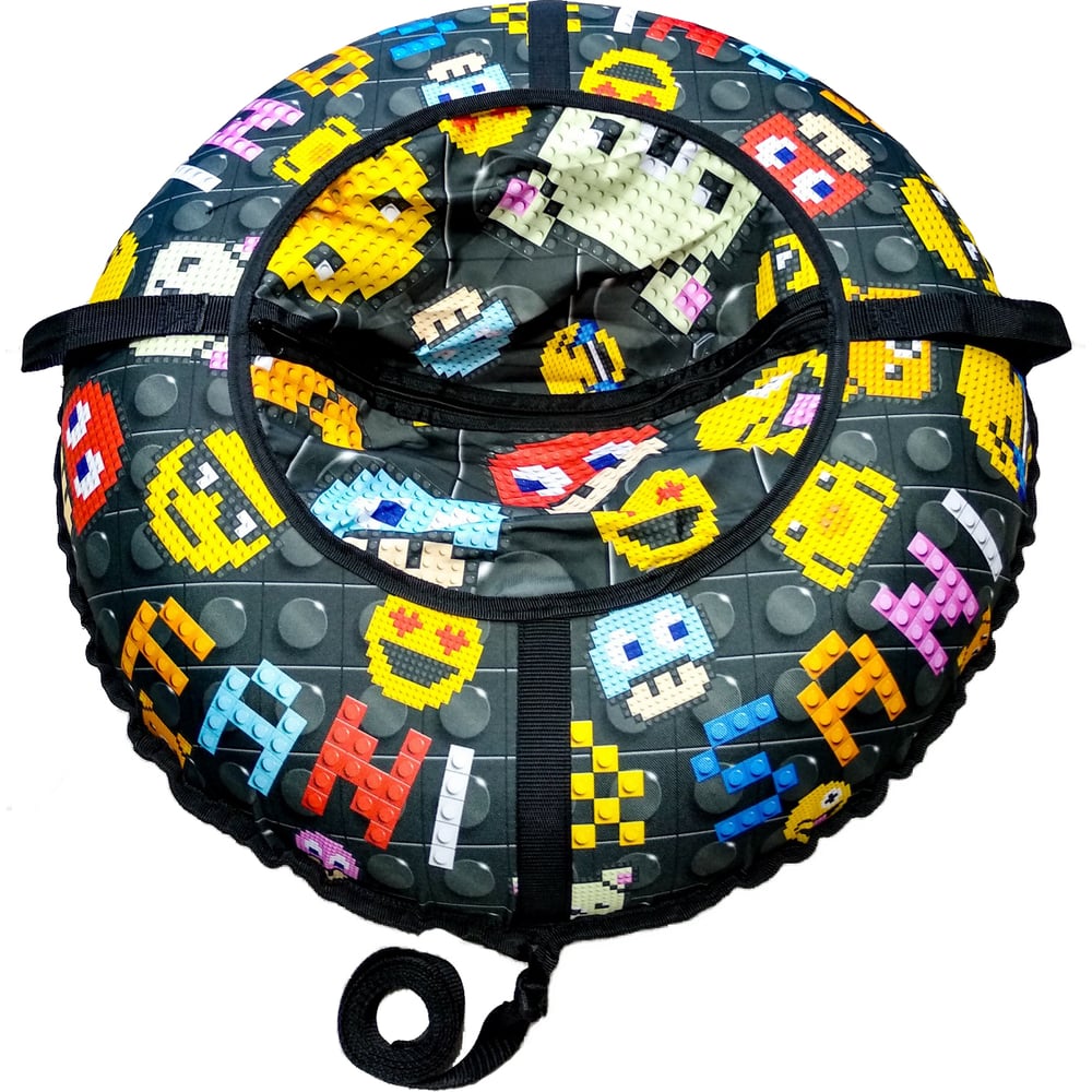 Санки-ватрушка Fani&Sani Лего PROFFI диаметр 100 см 84253 - выгодная ...