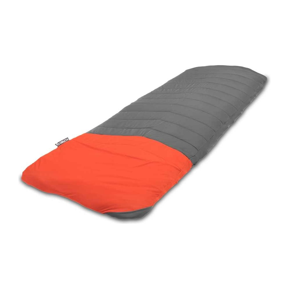 Чехол для надувного коврика Klymit Quilted V Sheet cерый/оранжевый ...