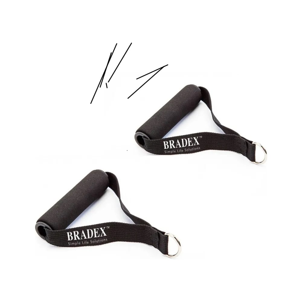 Универсальная ручка для эспандеров BRADEX 2 шт SF 0231 - выгодная цена, отзывы, характеристики ...