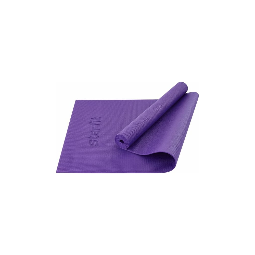 Коврик для йоги и фитнеса Starfit FM-101 PVC, 0.4 см, 173x61 см ...