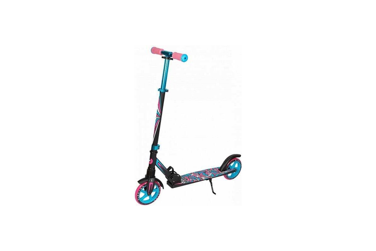 Самокат 2-х колесный RIDEX Electra 180 мм, голубой/розовый УТ-00020975 ...