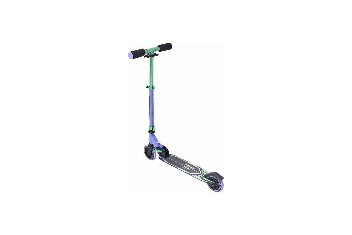 Самокат 2-х колесный RIDEX Rebel 125 мм, фиолетовый/мятный УТ-00020958 ...