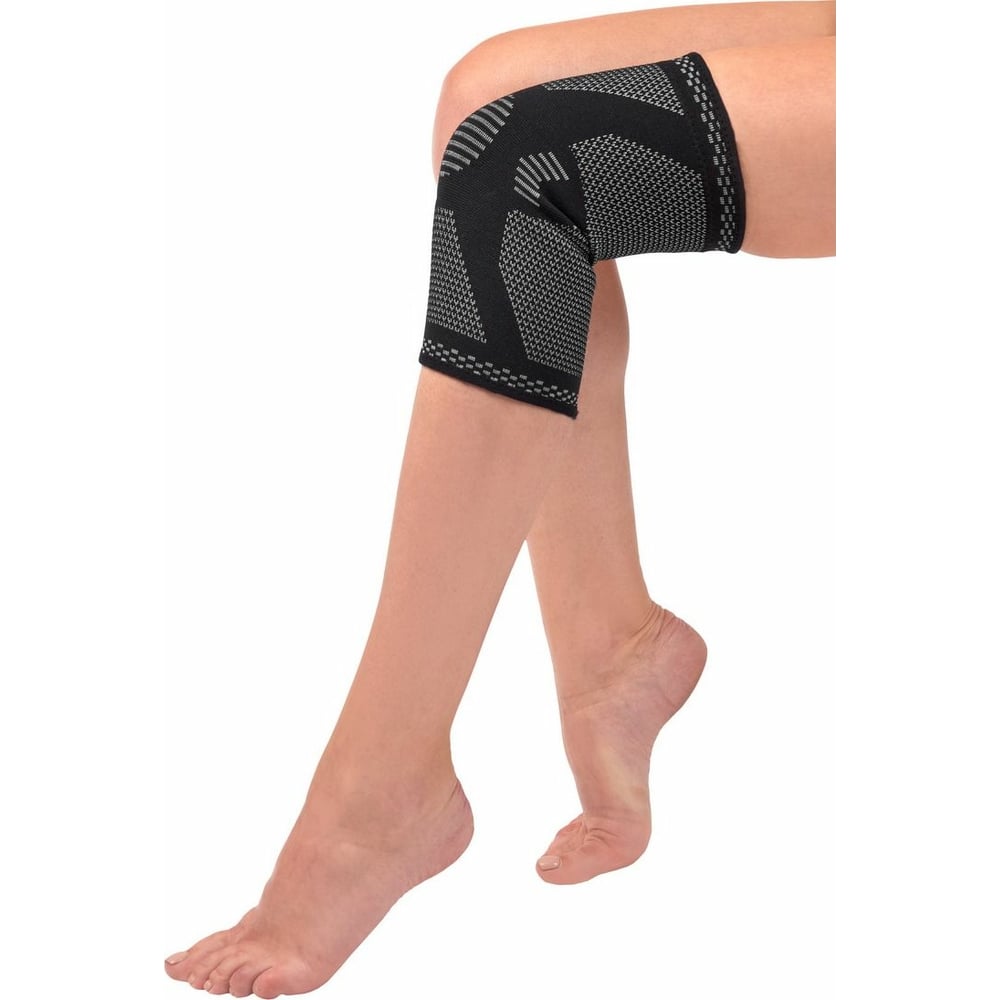 Суппорт колена BRADEX размер M, серый SF 0661 - выгодная цена, отзывы, характеристики, фото ...