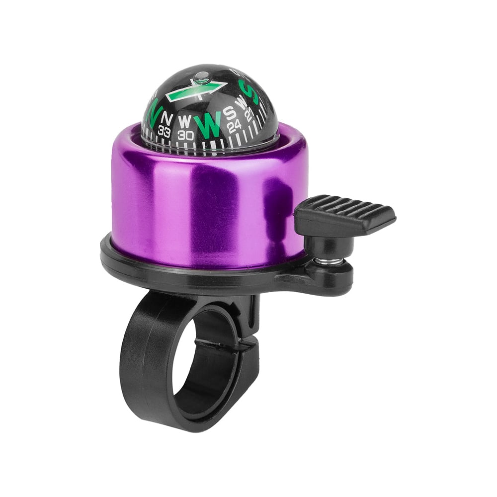 Звонок STELS 14A-04 Компас, алюминий/пластик, черный/фиолетовый LU059638 - выгодная цена, отзывы ...