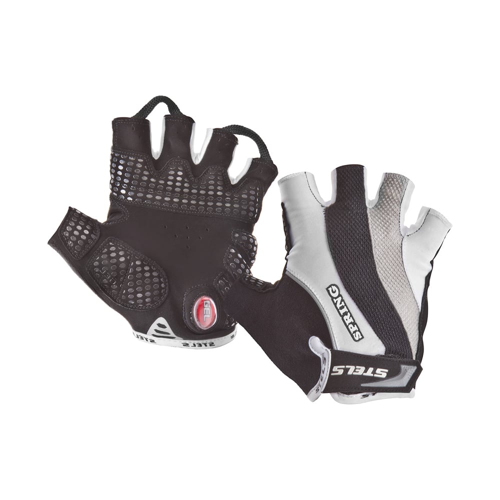 Велоперчатки STELS SCG 46-0082 белый/серый/черный, p. S LU048061 ...