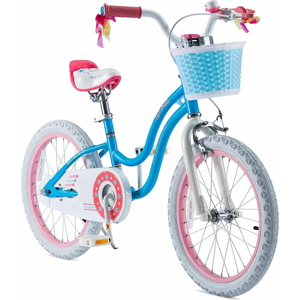 Велосипед Royal Baby Stargirl диаметр колес 20, голубой RB20G-1 ...