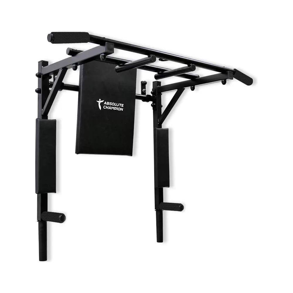 Турник Absolute Champion ЭлитСпорт черный с черными ручками АЧ 9322 ...