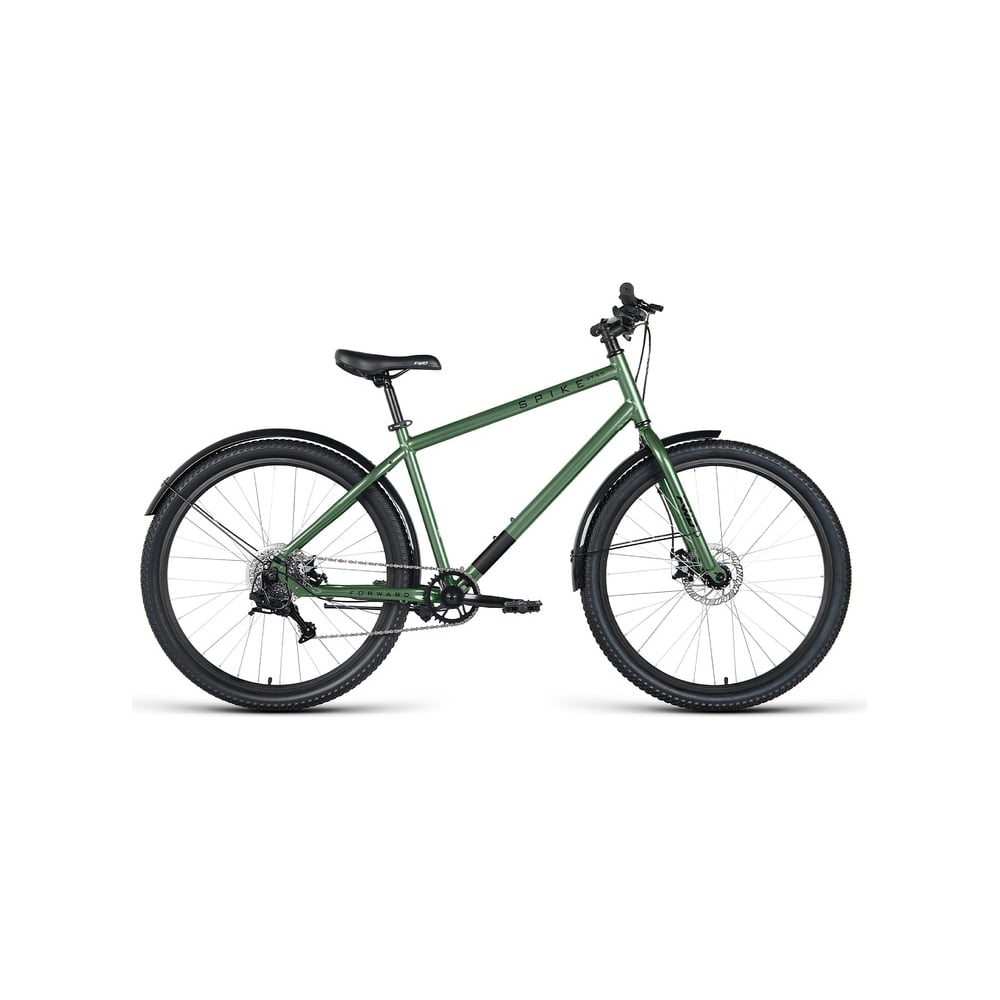 Велосипед FORWARD 27.5 SPIKE, 2023, зеленый/черный IB3F78134XGNXBK ...